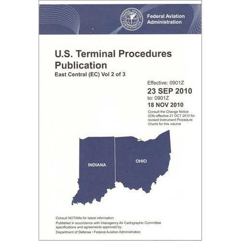 FAA Terminal Procedures East Central Vol 2 Bound IFR Charts