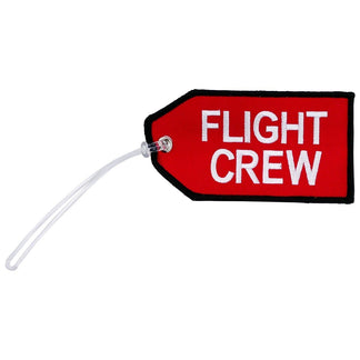 Flight Crew Luggage Tag – Durable Embroidered | Pilot Toys