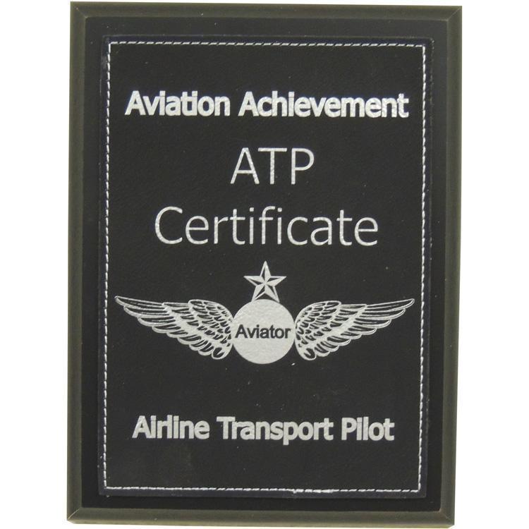 ATP Certificate Plaque | Custom Aviation Gift - PilotMall