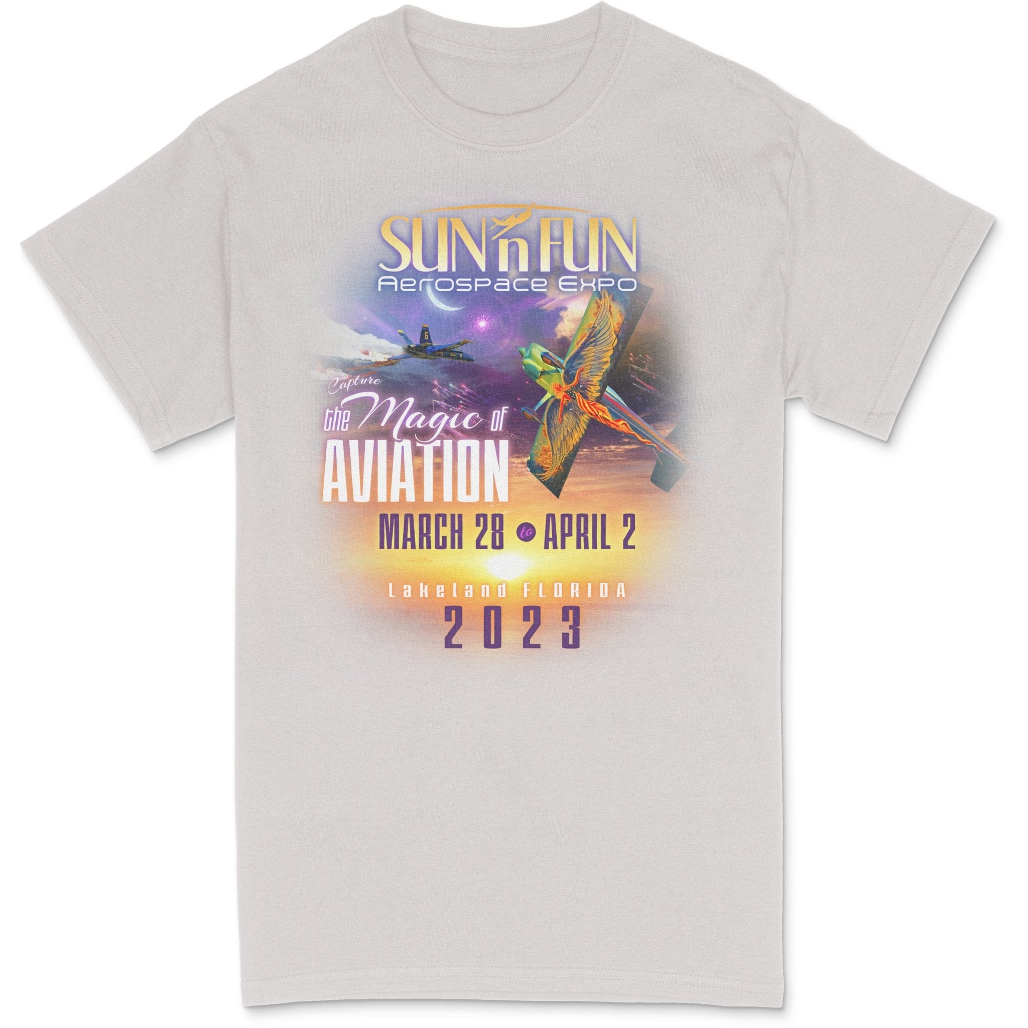 SUN 'n FUN 2023 T-Shirt – Official Airshow Merchandise – PilotMall.com